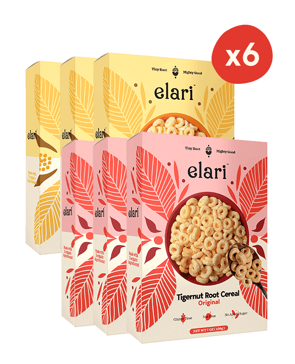 NEW! Elari Tigernut Root Cereal - Mix Bundles | drinkelari